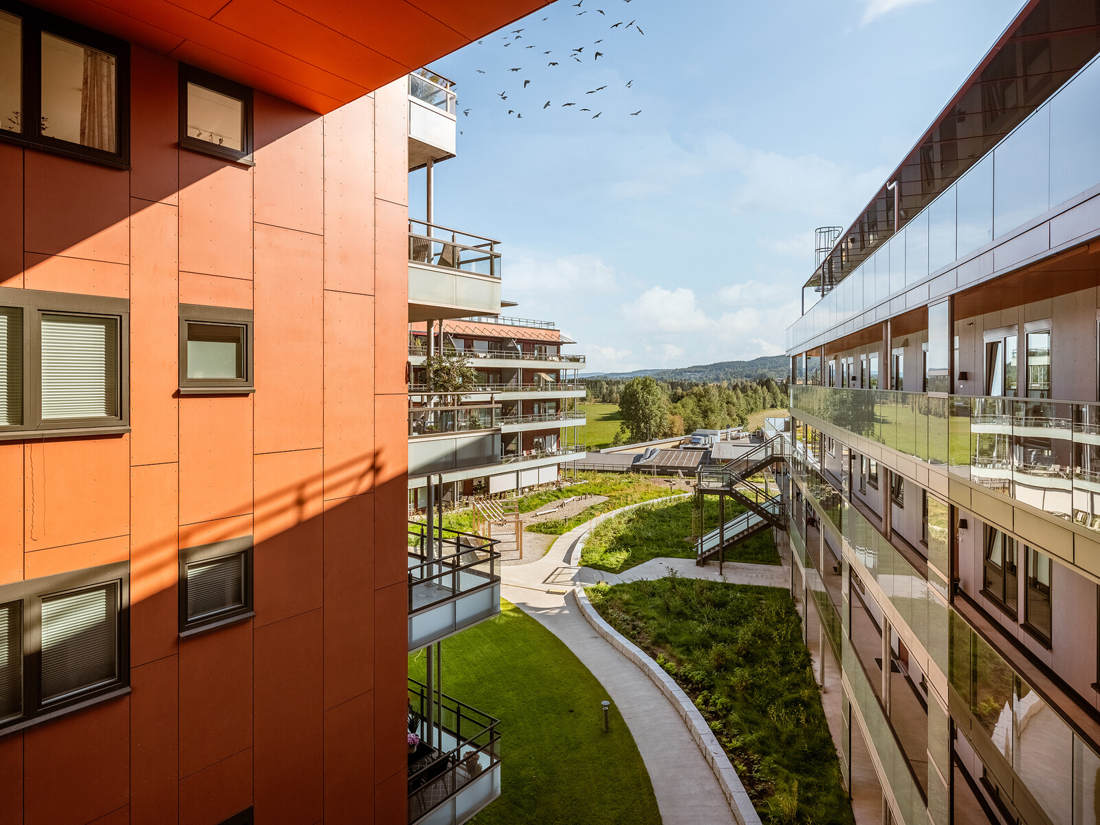Sentrum terrasse - 4B Arkitekter